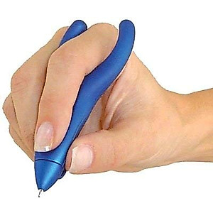 Penagain Ergosof, Ballpoint Pen, Set of 4 Colors: Black, Silver, Red and Blue (Individually Packaged with Two Refills Per Pen)