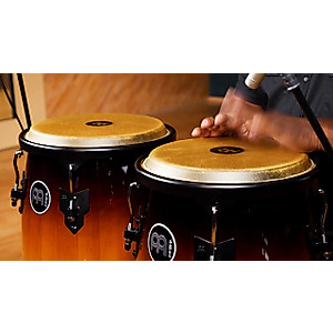Meinl Percussion HC512VSB Headliner Series 11-Inch and 12-Inch Conga Set With Basket Stands, Vintage Sunburst