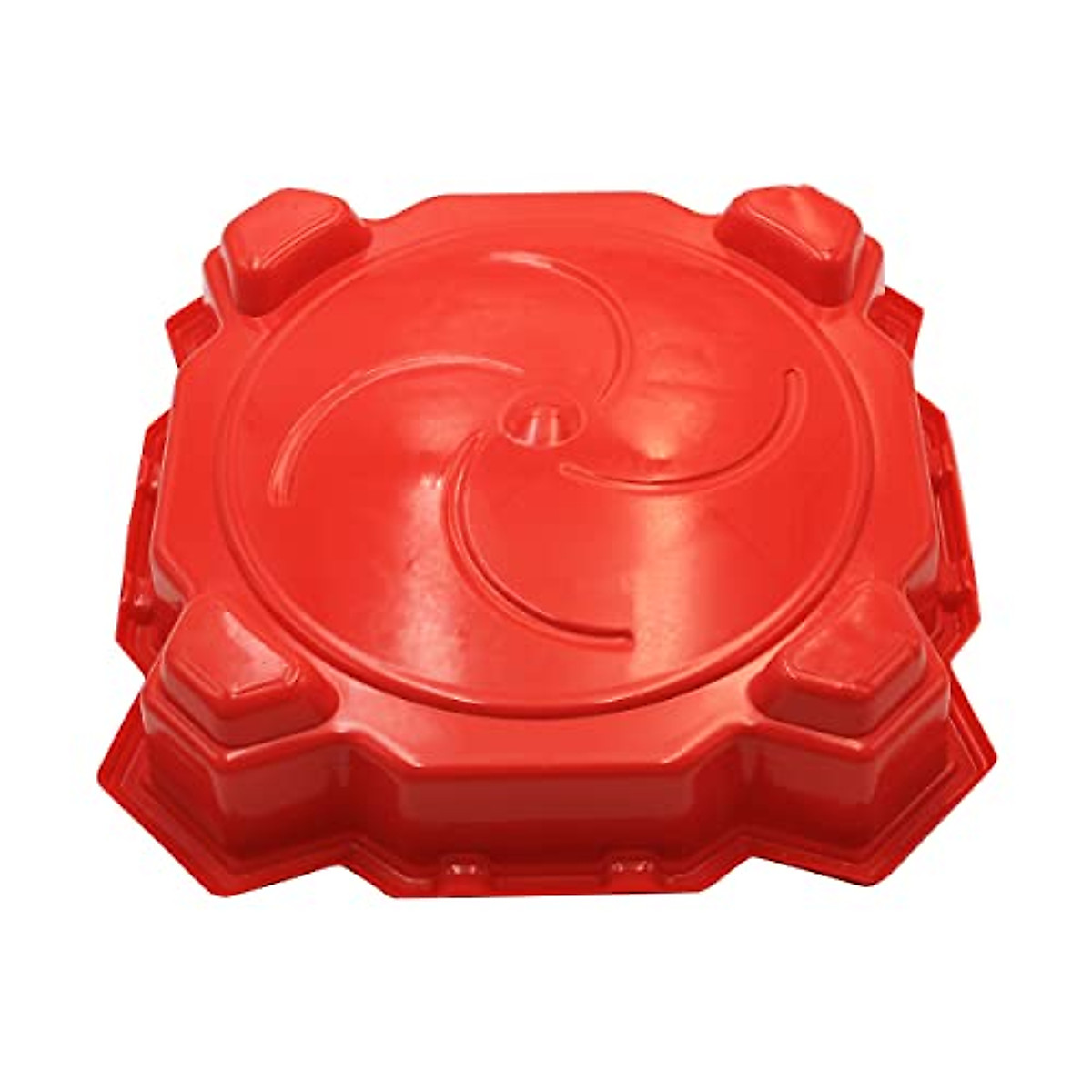 EssTe Battling Tops Stadium for Burst Gyro Toys Metal Fusion Arena (Red Stadium)