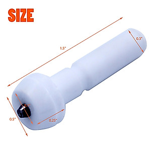 MENSI Cooker Replacement of GE WB13K10014 Genuine Spark Electrode Igniter Ceramic Sparker for Gas Range Stove, 4 Packs