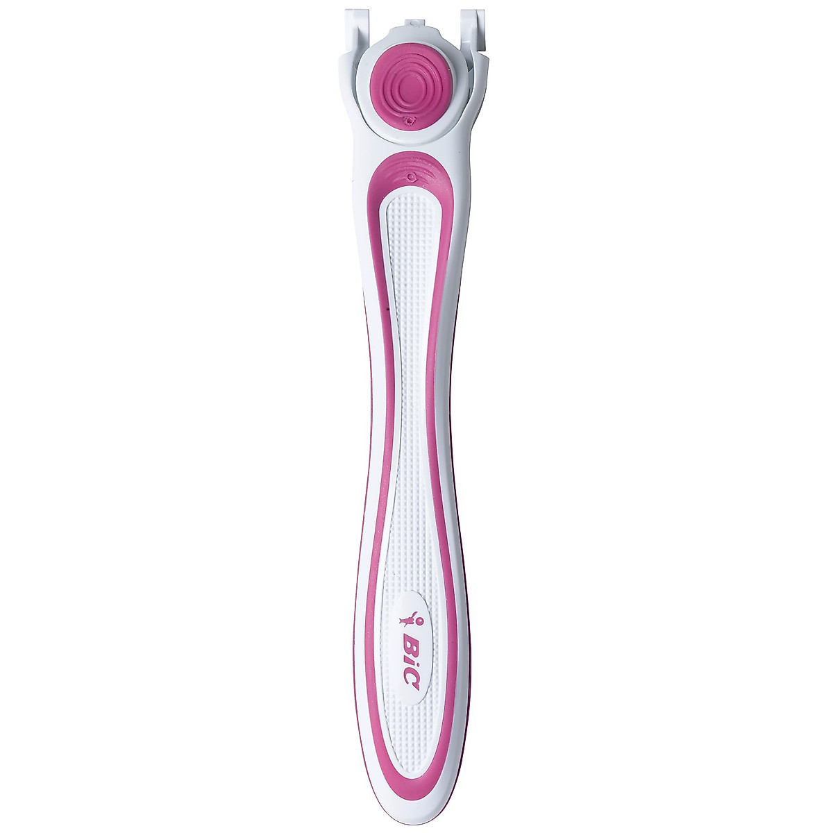 BIC Click 5 Soleil Women's Razor Refills with 5 Flexible Blades and Recyclable Box, Pink, 8 Count