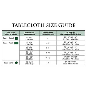 DII Halloween Party Tabletop Decor, Reusable & Machine Washable Cotton Fabric, Tablecloth, 70" Round, Spooky Portraits