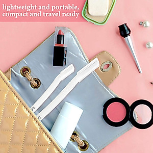 Dermaplane Razor for Women Face,Professional Dermaplaning Tool,Facial Razor, Peach Fuzz and Hair Removal, opove Multifunction Home Skin Care Tool,3 Eyebrow Razors