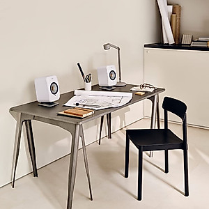 KEF Lsx Desk Pad (Silver, Pair)