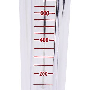 100-1000L/H Rotameter Plastic Tube Type Water Liquid Flow Meter LZS-15 for DN15 1/2" Tube