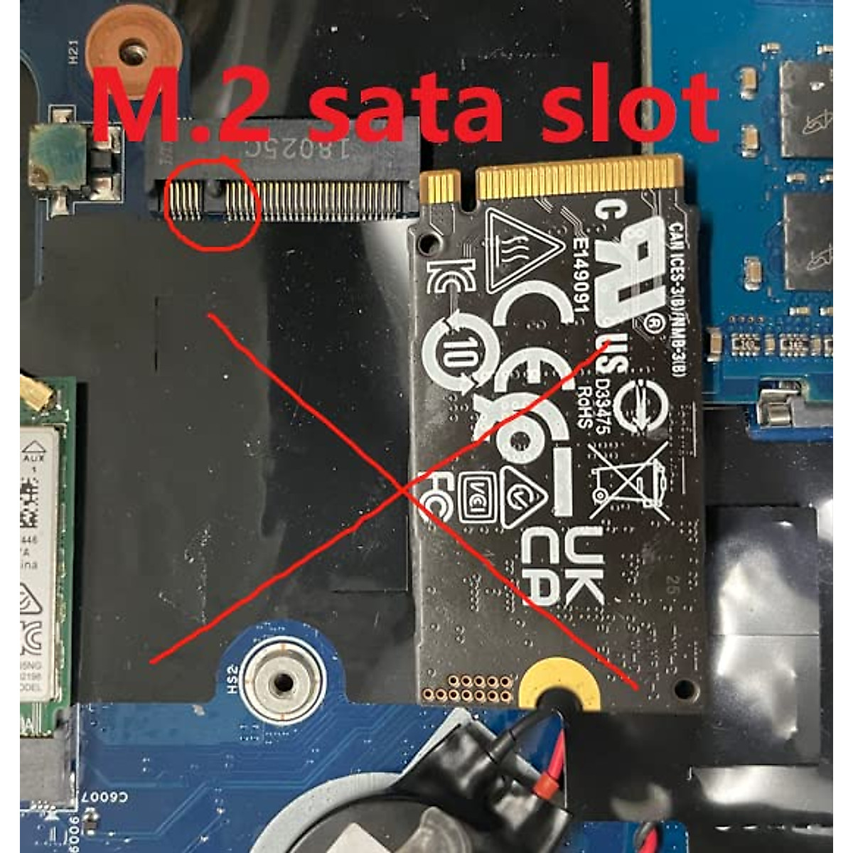 SAMSUNG 512GB M.2 2242 42mm PM991 NVMe PCIe Gen 4 x4 TLC SSD (MZALQ512HALU) for Dell HP Lenovo Laptop Ultrabook Tablet - Internal Solid State Drive (OEM New)