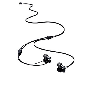 Ultrasone TIO Aluminum High Performance In Ear Headphones with Microphone, Remote Control and Transport Case