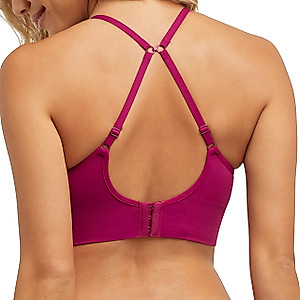 Maidenform Women's M Seamless Lift, Wireless Long-Line Convertible Tank-Style Bralette, Venture Pink, Medium