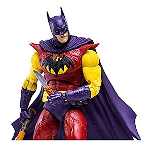 McFarlane Toys, DC Multiverse Batman of Zur-En-Arrh 7-inch Action Figure with 22 Moving Parts, Collectible DC Batman Figure with Unique Collector Character Card – Ages 12+
