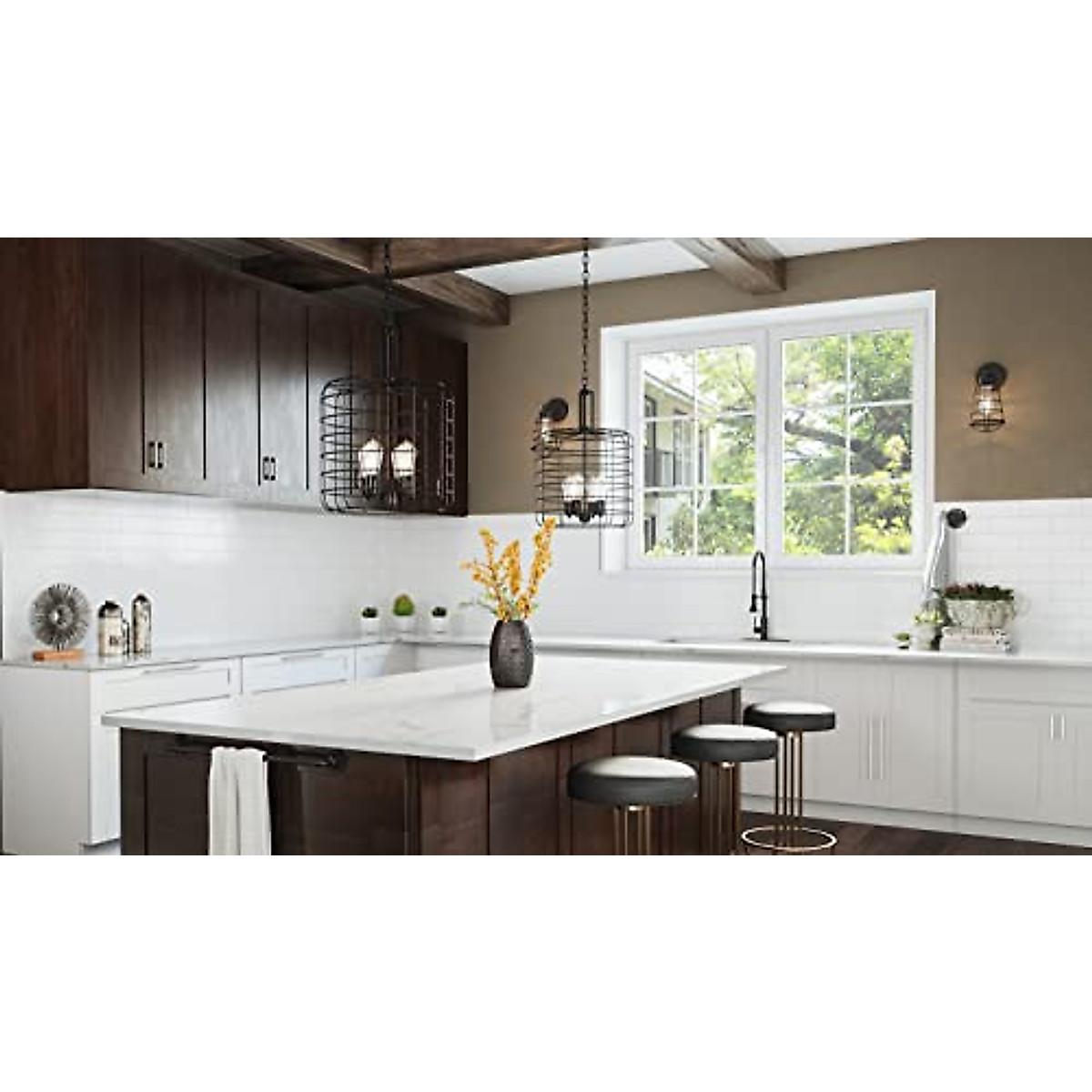 Design House 580688 Kimball Double Robe Hook, Satin Black