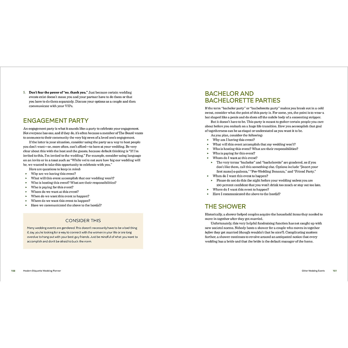 Modern Etiquette Wedding Planner: The Essential Organizer to Make Your Day Special for Everyone