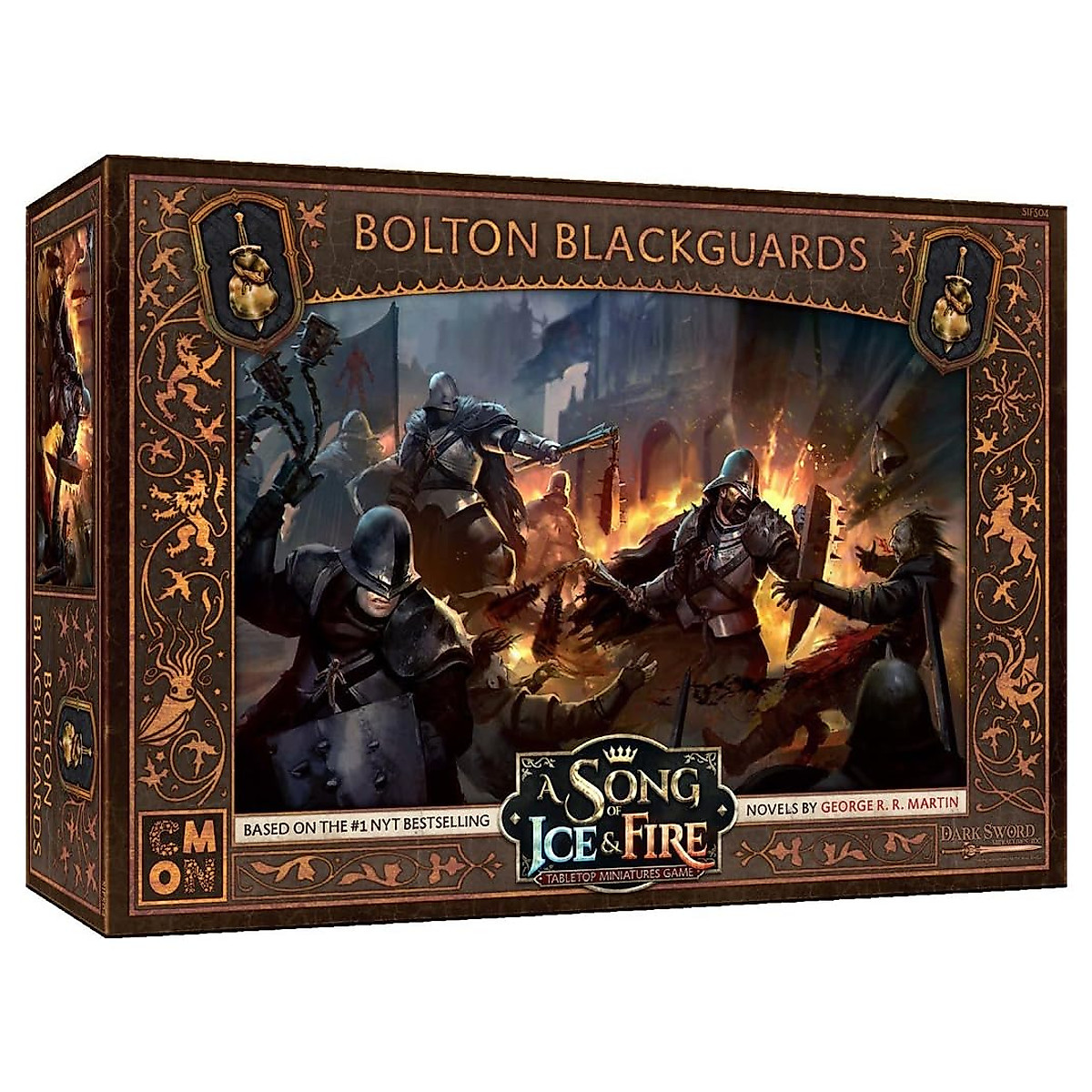 CMON A Song of Ice and Fire Tabletop Miniatures Bolton Blackguards Unit Box | Strategy Game for Teens and Adults | Ages 14+ | 2+ Players | Average Playtime 45-60 Minutes | Made