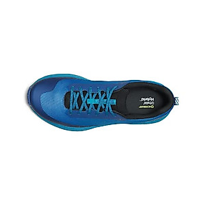 Icebug Mens Horizon RB9X Trail Running Shoe with Traction Sole, Aqua/Blue, 13.0