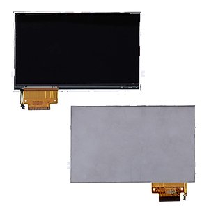 Mugast Fix Repair Replacement LCD Display Screen for PSP 2000 2001 2003 2004, Game Console Backlight Monitor Screen Replacement with Professional Chip Sets for Excellent Performance