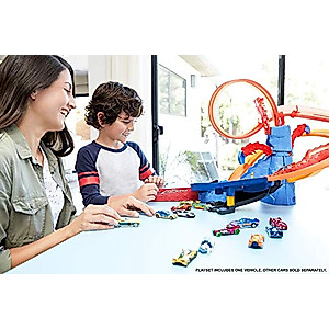 Hot Wheels Volcano Escape Playset