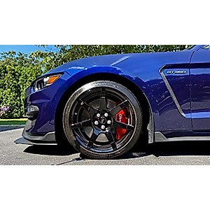 AUTO FANATIC Mega Gloss Tire Shine 16oz - Extra Glossy Car Tire Shine That Works on Rubber, Vinyl & Plastic - Long Lasting Tire Shine Gel That Provides UV Protection and Ultimate Tire Polish Look