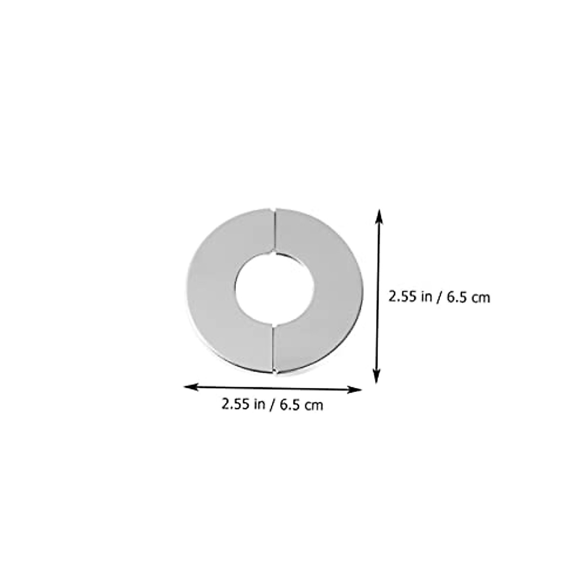 Amosfun 12 Pcs Wall Hole Cover Pipeline Hole Cover Sink Strainer Wall Hole Cap Sink Faucet Filter Sink Hole Cover Bathtub Accessories Floor Drain Bell Shaped Stainless Steel