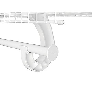 ClosetMaid 20810 SuperSlide Hang Rod End Caps, 200-Pack, White, 200 Piece