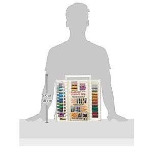 Sulky Metallics Slimline Dream Assortment Storage Box, Metallic