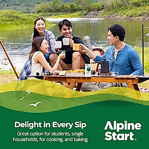 Alpine Start Premium Instant Coffee, Medium Roast Coffee, Original Blend Arabica Coffee, Dairy, Soy & Gluten Free, 8 count, 0.74 oz (Pack of 1)