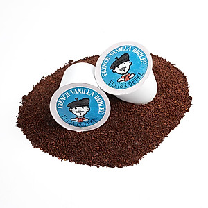 Ellis Coffee - French Vanilla Brulée - Single Serve Coffee Pods - For Use in Most K-cups and Keurig 2.0 Brewers - 24 Coffee Pods