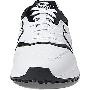 New Balance Mens 997 Sl Golf Shoe, White, 11 US
