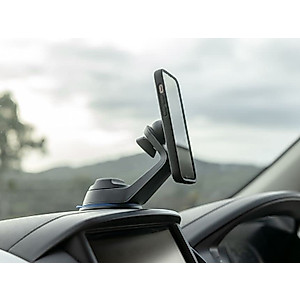 Quad Lock Car Phone Mount Suction Windshield Dash Mount, windscreen, Window Mount for iPhone, for Galaxy, for Pixel, for Universal Adaptor