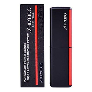 Shiseido ModernMatte Powder Lipstick, Mellow Drama 515 - Full-Coverage, Non-Drying Matte Lipstick - Weightless, Long-Lasting Color - 8-Hour Coverage