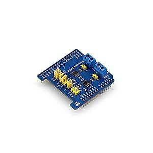 Waveshare RS485 CAN Shield Enable RS485/CAN Communication Functions for STM32 NUCLEO Development Board Compatible with UNO, Leonardo 3.3V