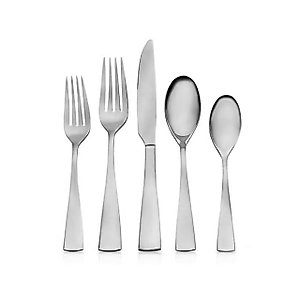 Oneida H163045A Grayson 45 Piece Everyday Flatware Set, Service For 8