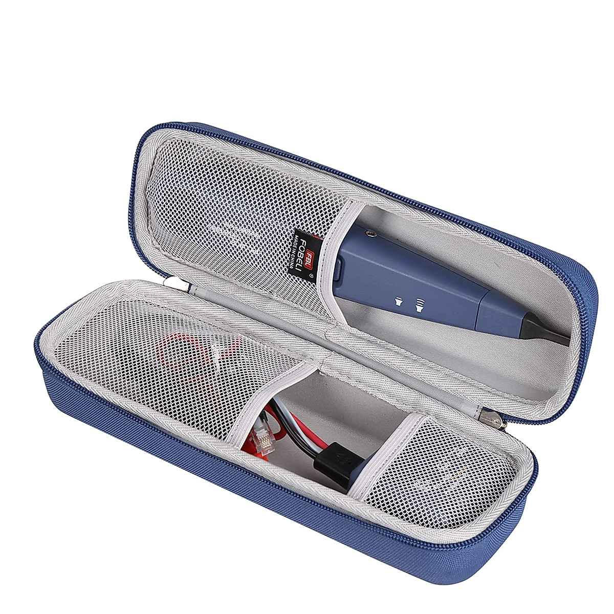 FBLFOBELI EVA Travel Carrying Case for Fluke Networks 26000900 Pro3000 Tone Generator and Probe Kit, Storage Organizer Bag (Case Only)