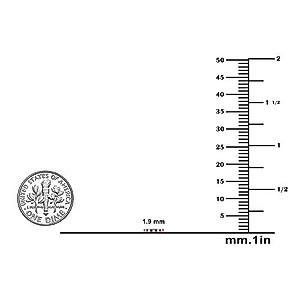 Beyond Brilliance 0.55 Carat Diamond, Channel-Set 14K White Gold Princess Cut Diamond and Red Ruby Wedding Band Ring (H-I, I1-I2) Natural Diamond Wedding Band For Women | Gift Box Included Size-4