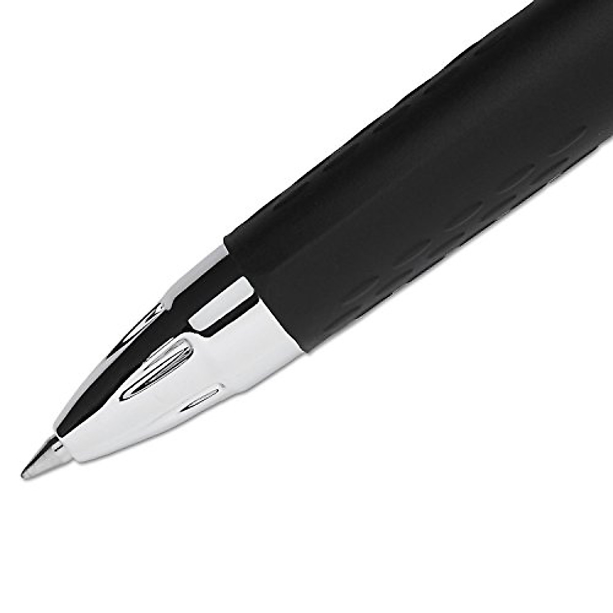 uni-ball 61256 Signo Gel 207 Roller Ball Retractable Gel Pen Blue Ink Micro Fine Dozen