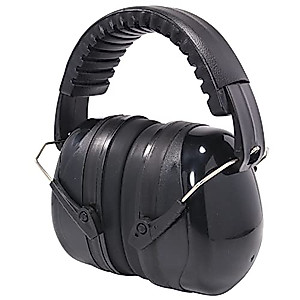 SYSKANT 36dB Ear Muffs For Noise Reduction Hearing Protection for Shooting Working Safety Earmuffs Defenders (Black)