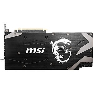MSI GAMING GeForce RTX 2070 8GB GDRR6 256-bit HDMI/DP/USB Ray Tracing Turing Architecture HDCP Graphics Card (RTX 2070 ARMOR 8G)