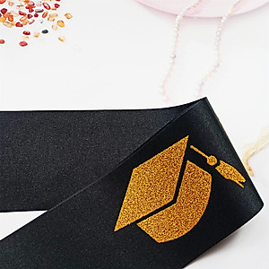 Magnusson's Garden Mastered It Graduation Sash Stole, Class of 2024 Sash, Congrats Grad Decorations, Masters Graduation Gift for Her or Him, Grad Party Supplies
