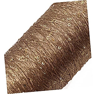 VILLCASE skeins Yarn Glitter Knitting Yarn Cotton Rope Cotton Yarn Cone Knitting Yarn Balls Yarn Bonbons Craft Cotton Yarn Sequin Yarn dishcloths Yarn Cotton Twine Crochet Cotton Thread