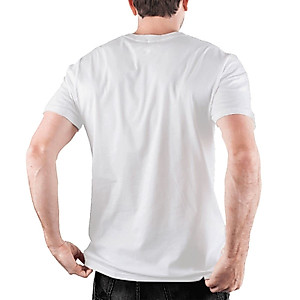 Chase Elliott 9 Men's T-Shirt Crewneck T-Shirt Printing Performance Classic Short Sleeve White
