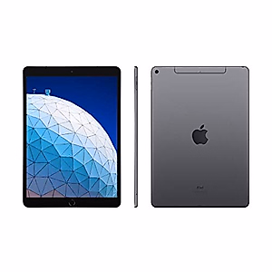 Apple iPad Air (10.5-inch, Wi-Fi + Cellular, 256GB) - Space Gray (Renewed)