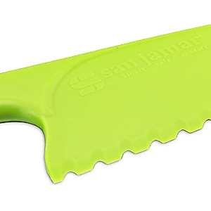 San Jamar Carlisle FoodService Products LK200W Nylon Lettuce Knife, 12" Length, Green