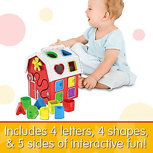 The Learning Journey - Early Learning - Farm Activity Cube - Shape Sorter for Toddlers Ages 12 Months and Up - Award Winning Toys