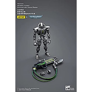 JoyToy Warhammer 40K: Necrons Sautekh Dynasty Immortal with Gauss Blaster 1:18 Scale Action Figure
