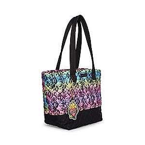 Betsey Johnson Nylon Quilted Tote, Rainbow