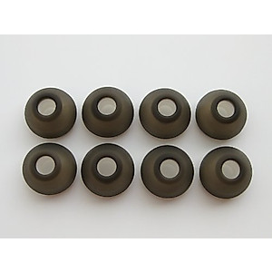 8 Large (L) Ergonomical Comfort Replacement Set Earbuds Eartips Compatible with Sennheiser IE Series, CX Series, CXC Series, CXL Series, OCX Series, and MM Series In Ear Earphone Headsets