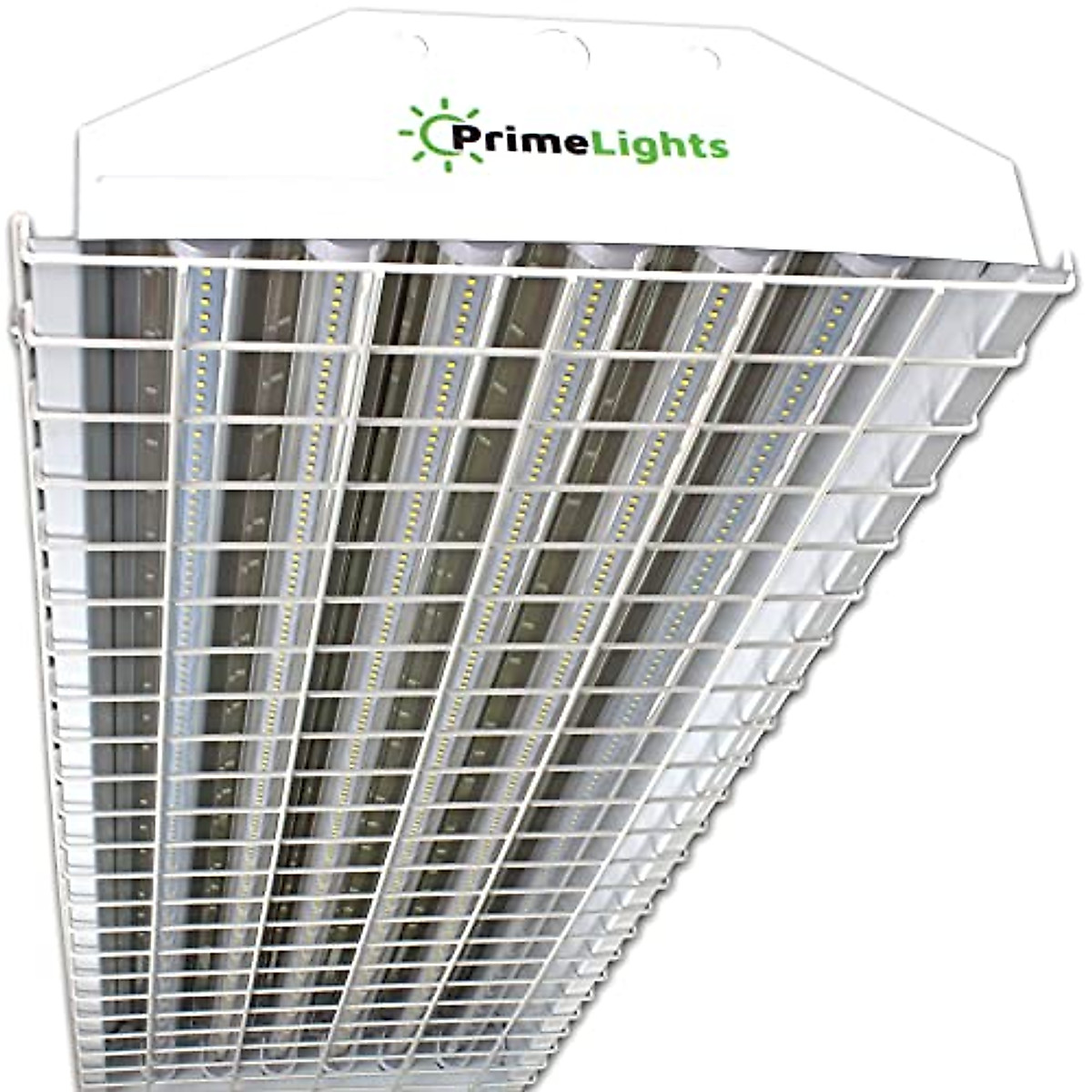 PrimeLights LED HighBay W/Protective Steel Wire Guard Mesh Cover Shatter Proof Shop Warehouse Light Fixture 17,100 Lumens