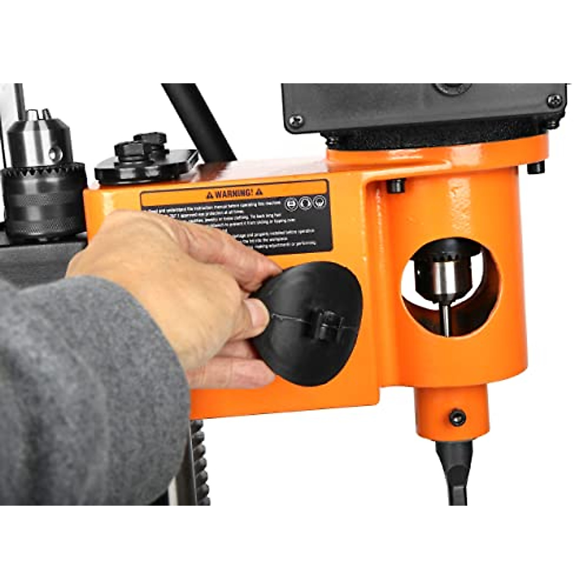 WEN 43013 5-Amp Cast Iron Bench Mortiser with Chisel Bit Set