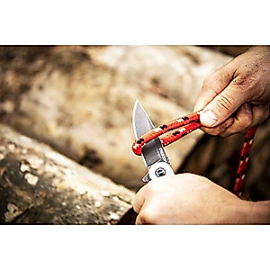 Crescent 3-1/4 Inch Drop Point Aluminum Handle Pocket Knife - CPK325A