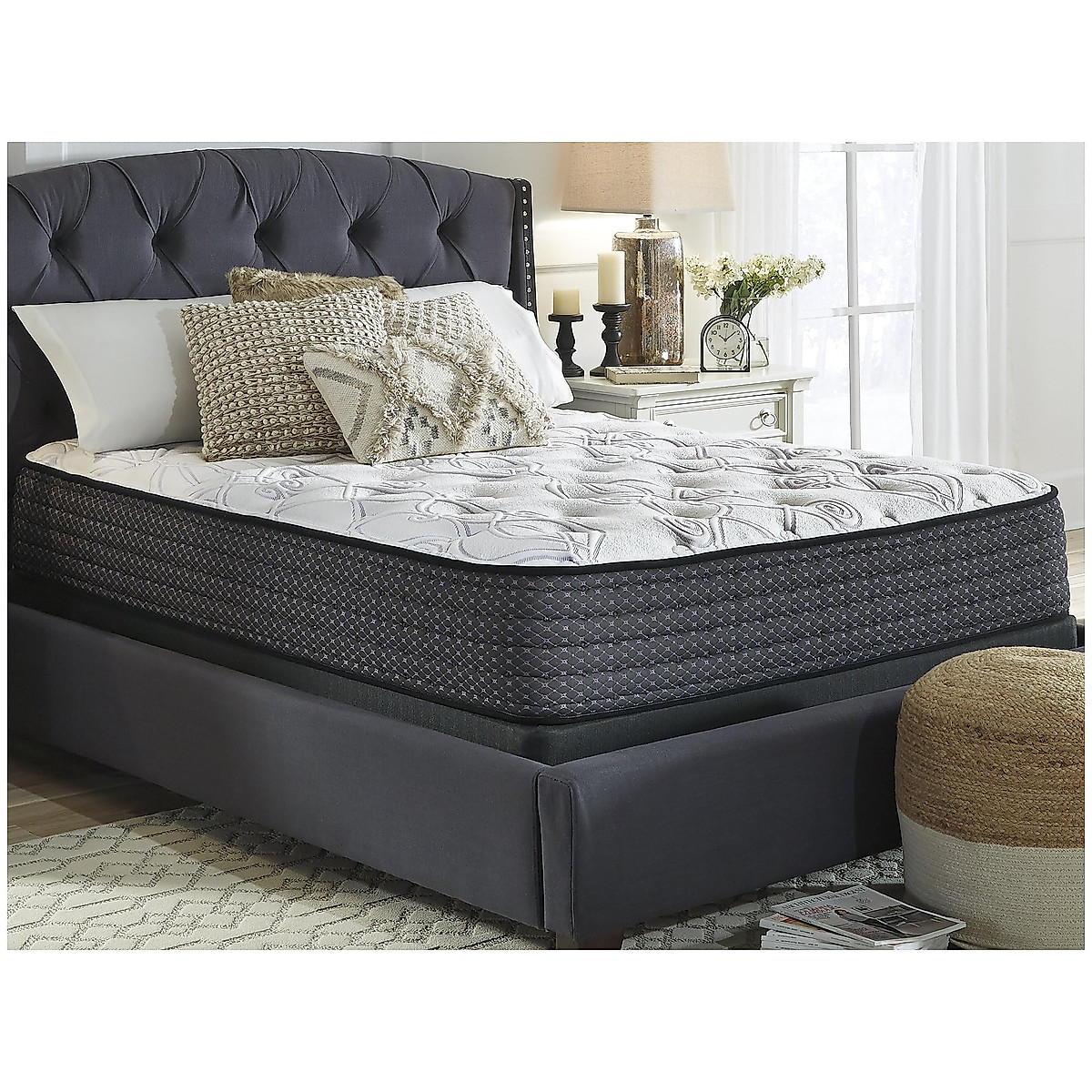 Signature Design by Ashley Twin Size Limited Edition 11 inch Plush Hybrid Mattress with Lumbar Support Gel Memory Foam