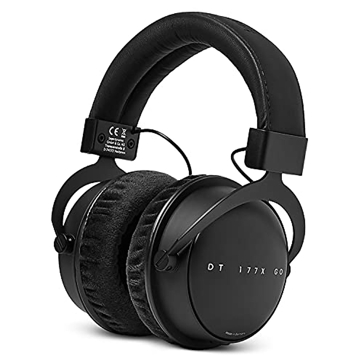 Massdrop x Beyerdynamic DT 177X GO Over-Ear Closed-Back Headphones, 32 Ohms, Detachable Cable, Replaceable Velour & Sheep Skin Ear Pads