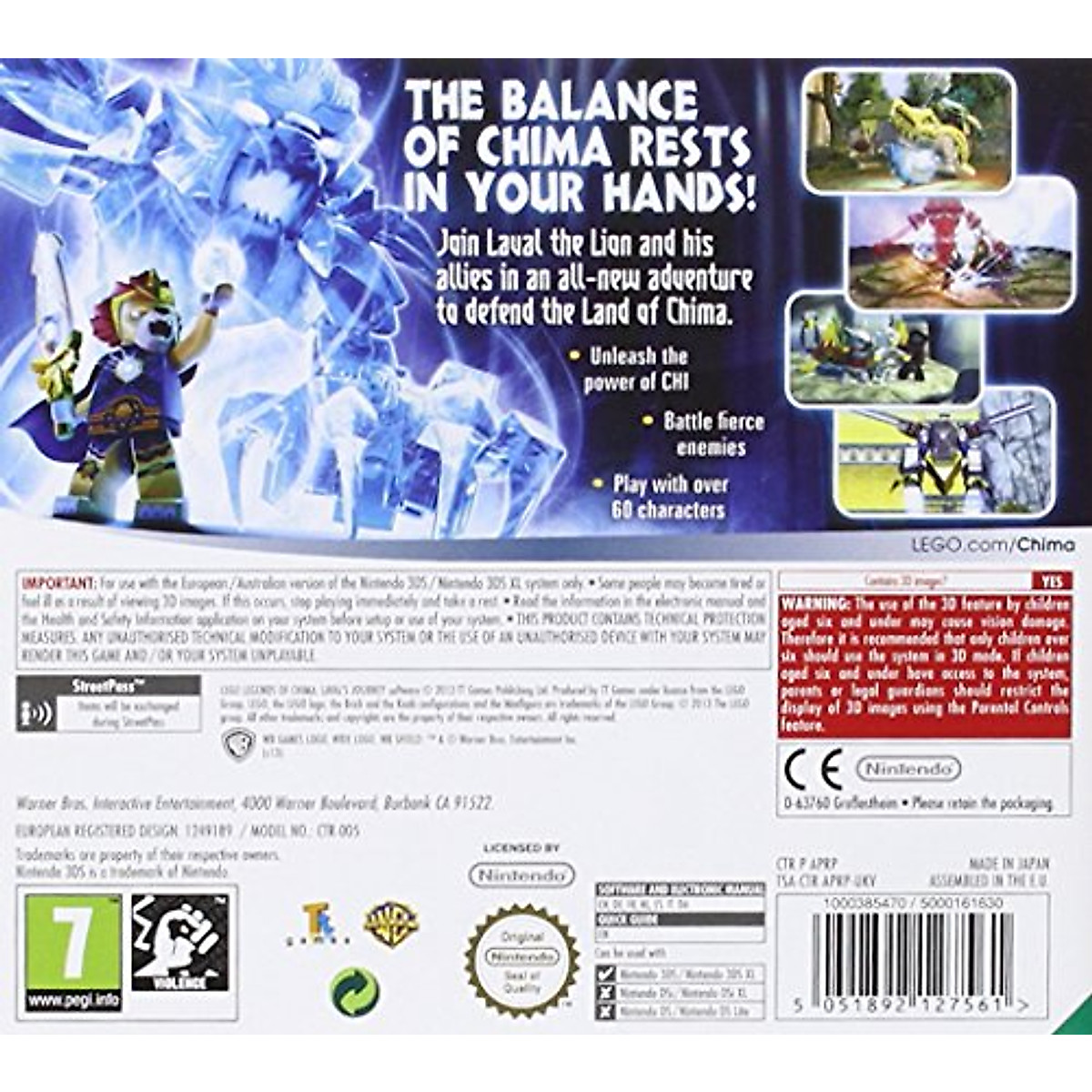 LEGO Legends of Chima: Laval’s Journey (Nintendo 3DS)